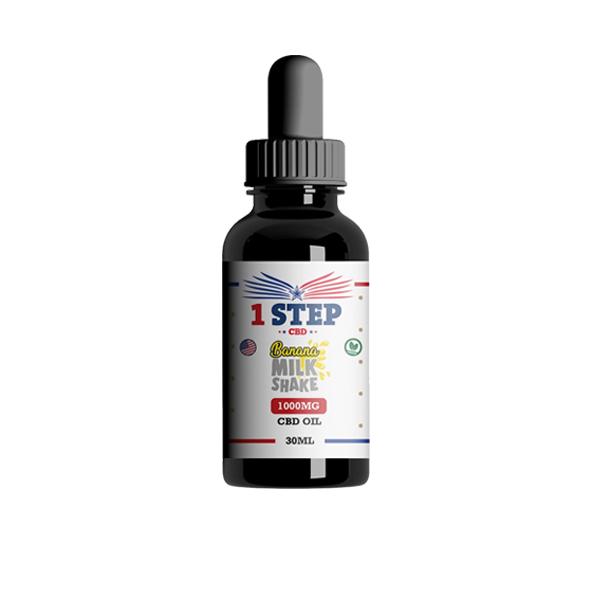 1 Step CBD 1000mg CBD Flavoured Oil 30ml | Juicee Cigs